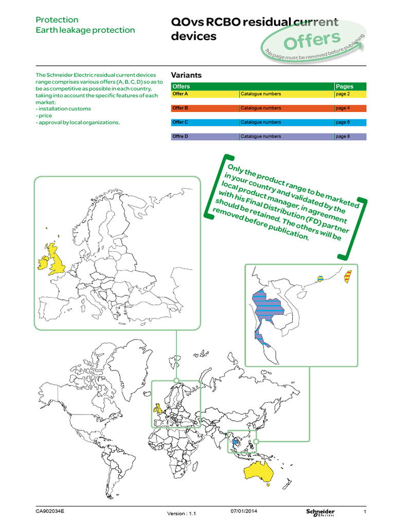 Rcbo 2p&branch | PDF