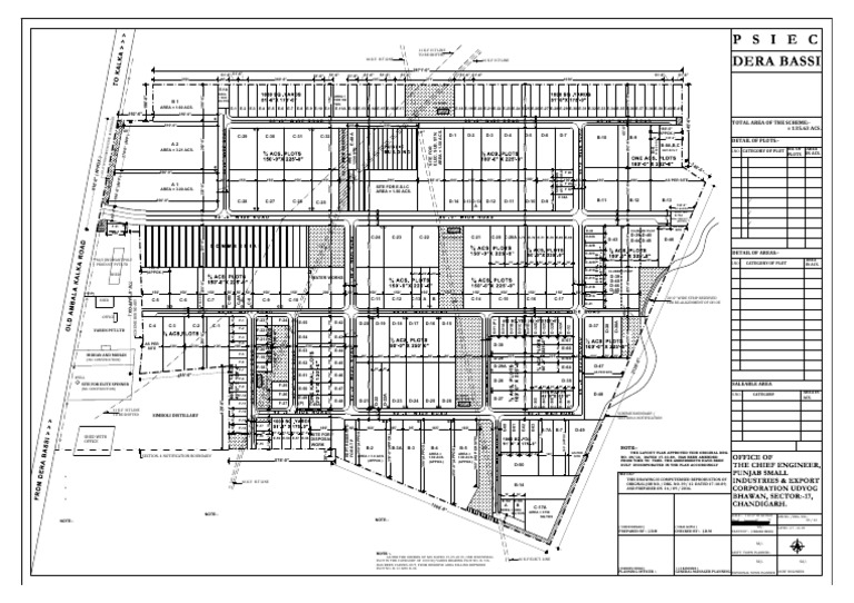 Industrial Focal Point Layout Plan | PDF