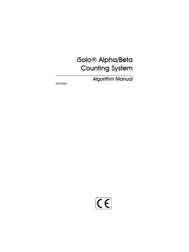 ISolo Algorithm Manual | PDF