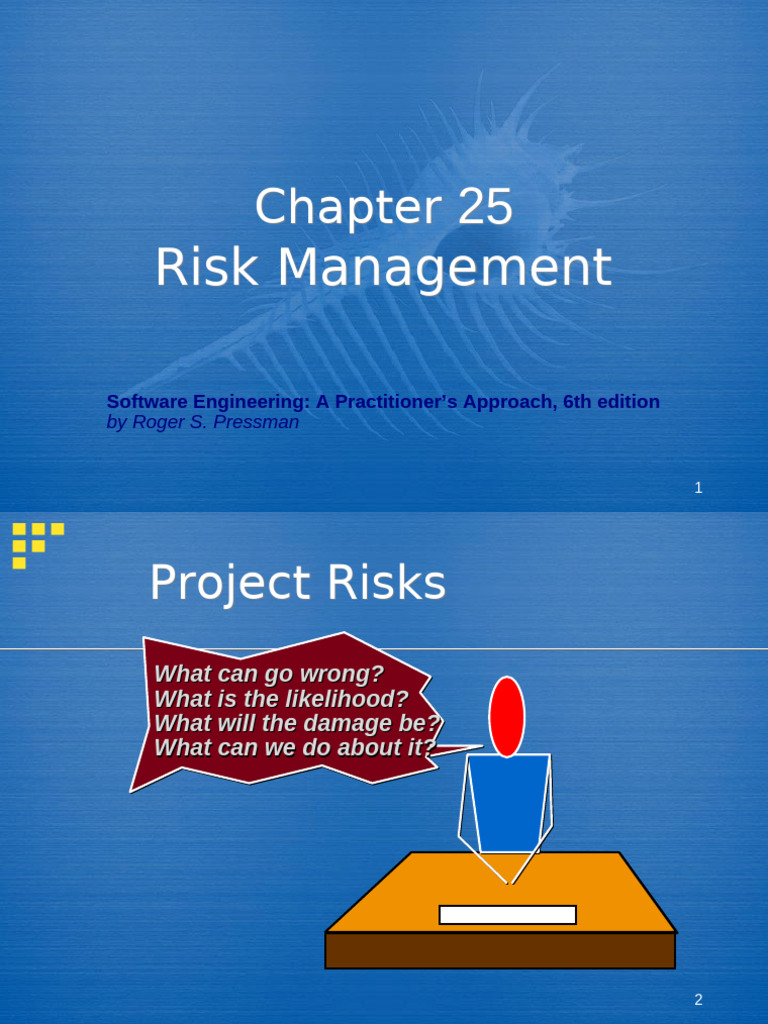 Lecture 22 - Risk Management | PDF
