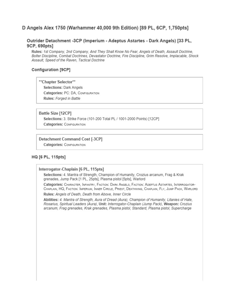 D Angels Alex 1750 9th | PDF