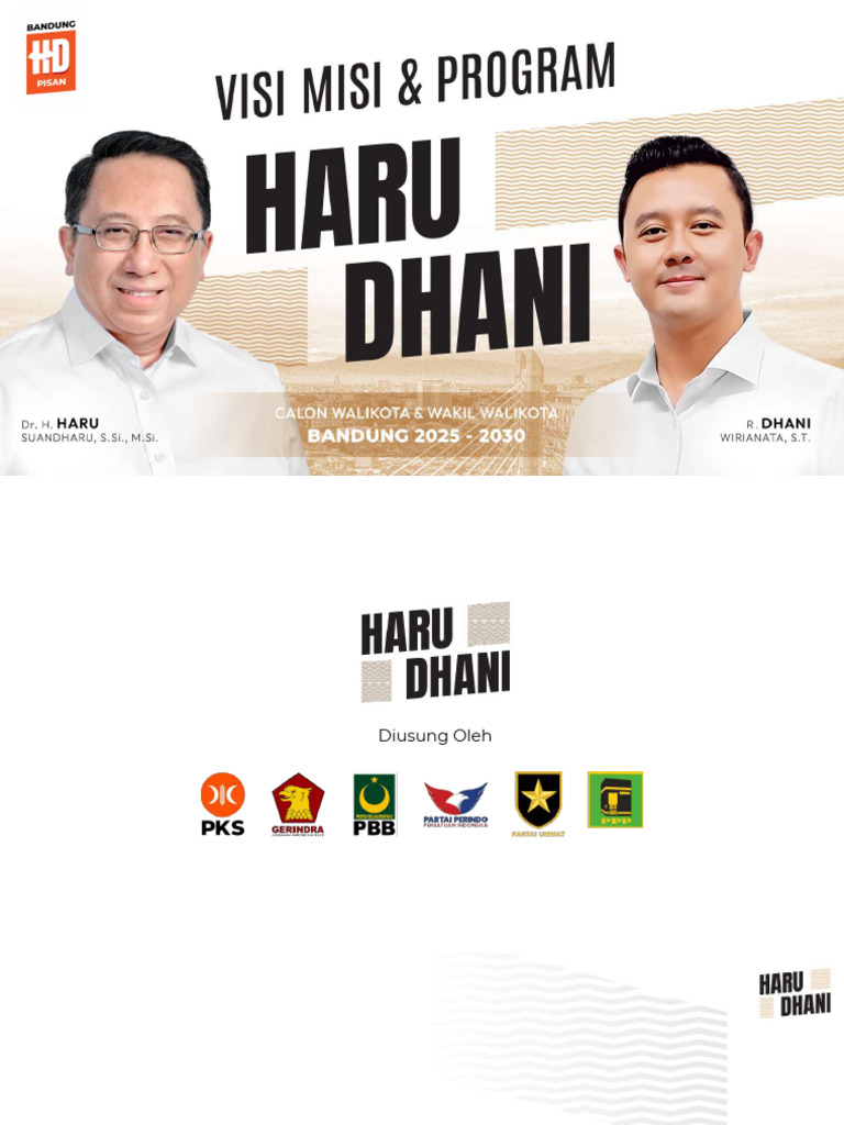 VISI MISI HARU DHANI 2024 Ok - Co | PDF