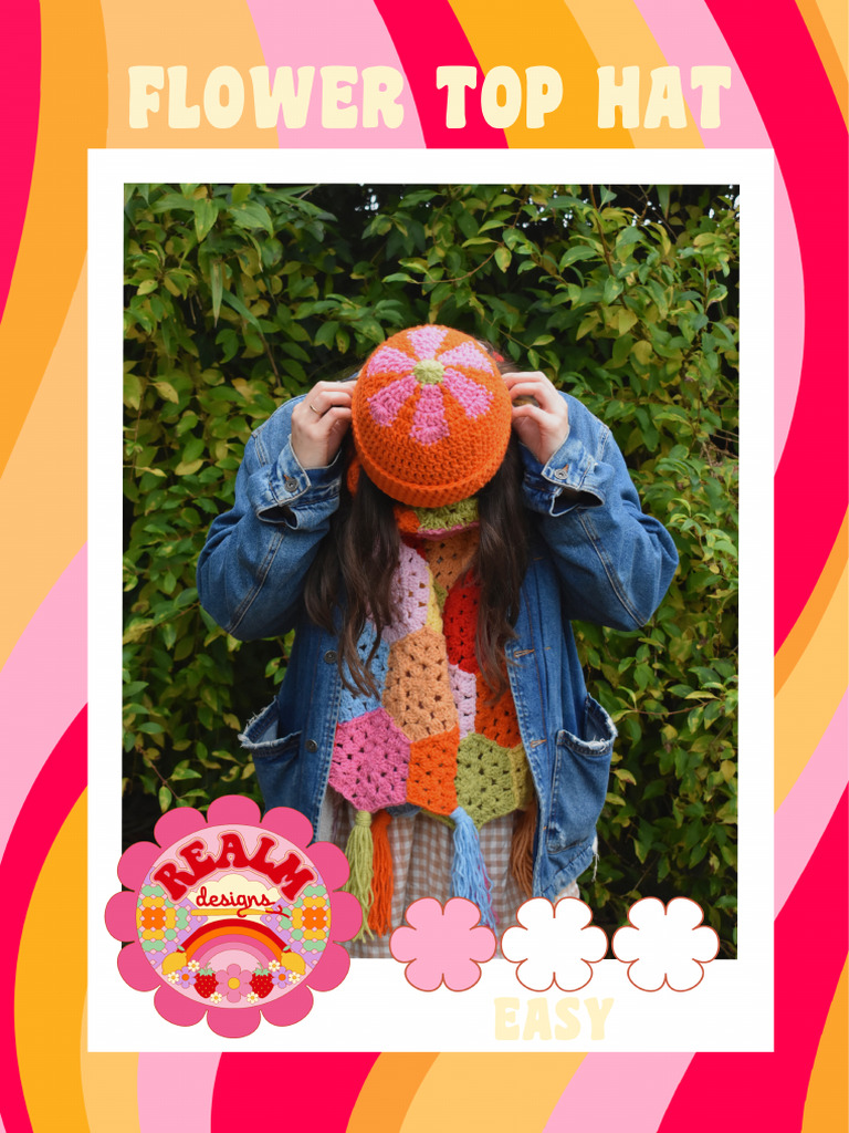 Crocheted+Flower+Top+Hat | PDF