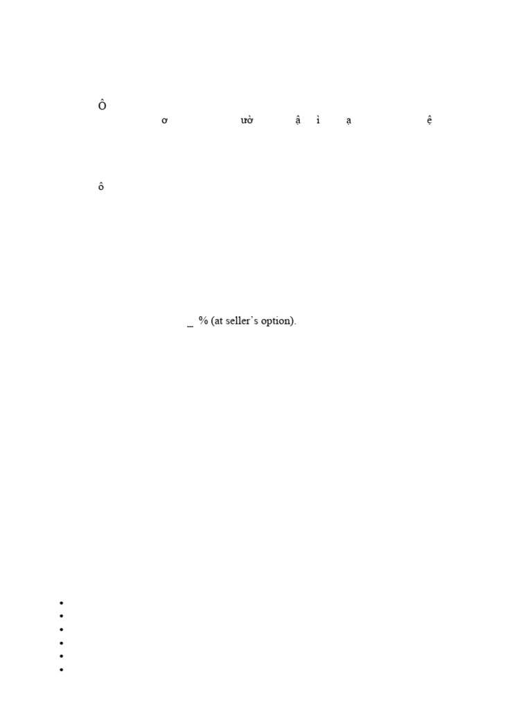 Commercial Contract Sample | PDF