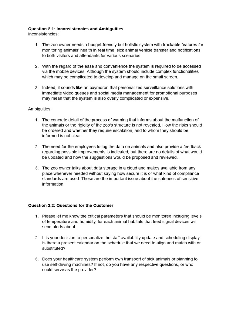 Software Engineering Assignment 2 Ilja Holmogortsev | PDF