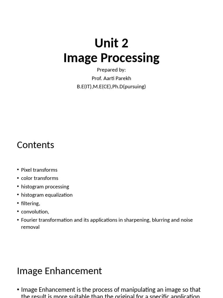 Unit 2 | PDF