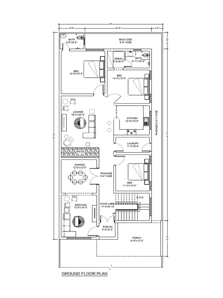 Ground Floor Plan | PDF