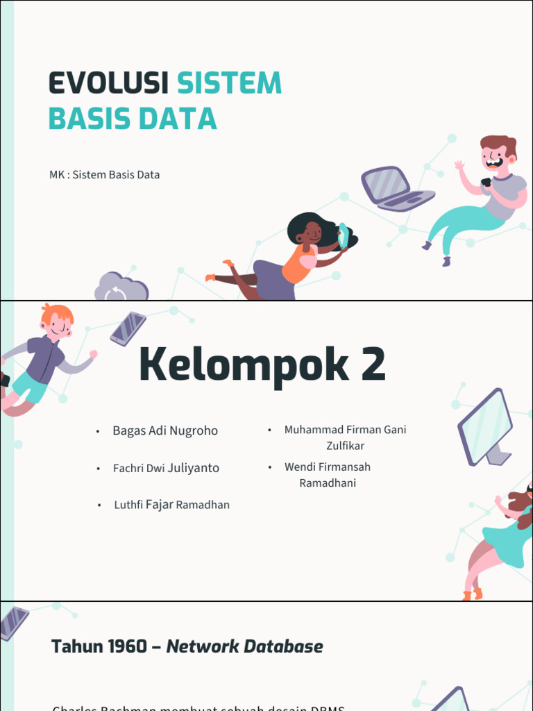 Kelompok 2_Evolusi Sistem Basis Data | PDF