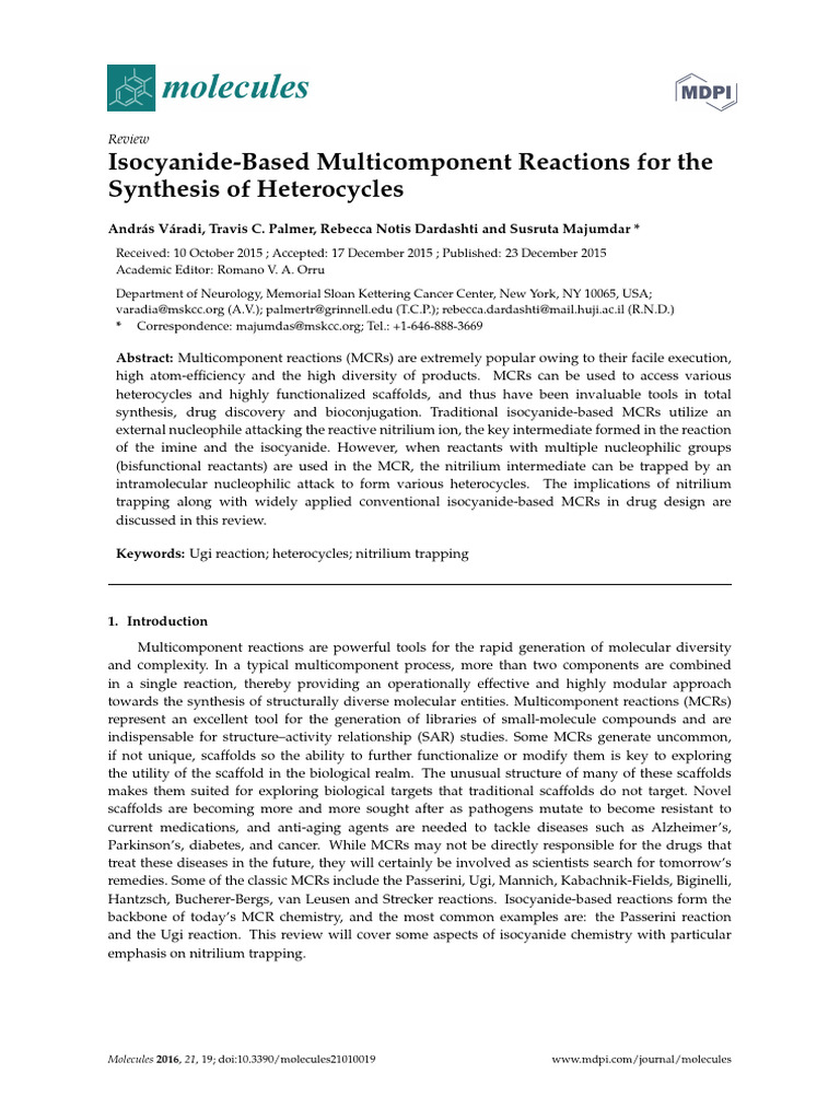 molecules-21-00019 | PDF