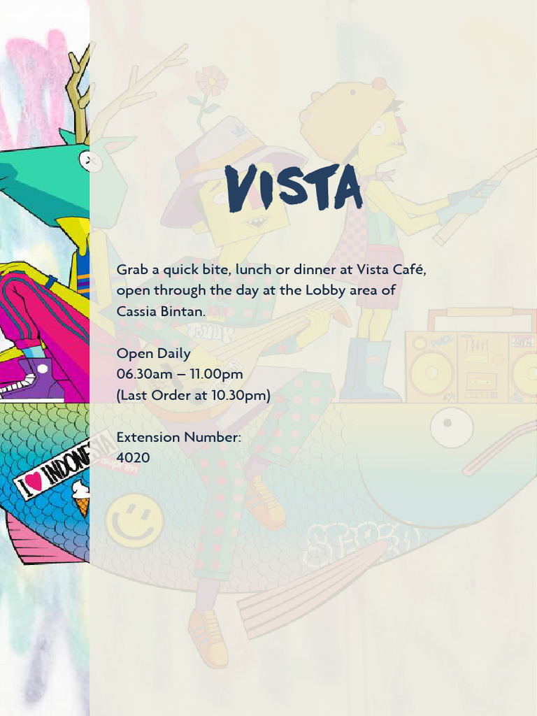 Vista Menu | PDF