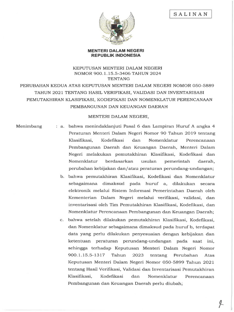 Kepmendagri No 900.1.15.5-3406 Tahun 2024_476_1 | PDF