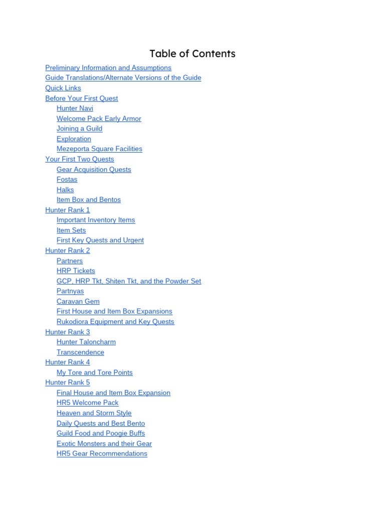 Leaps' Rain Frontier Guide | PDF