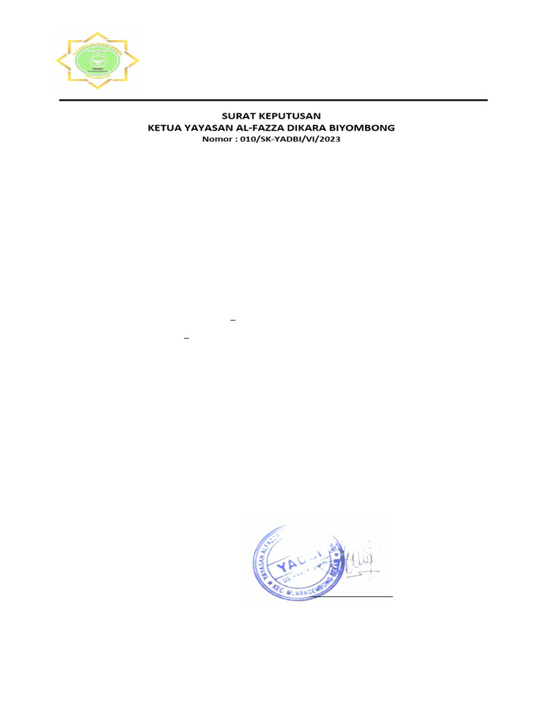 SK Kepsek Yuyun TK | PDF