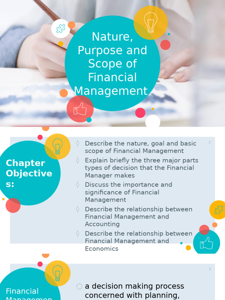 Nature, Purpose and Scope of Financial Management | PDF