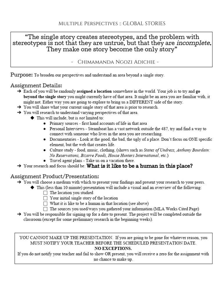 Global Perspectives | PDF