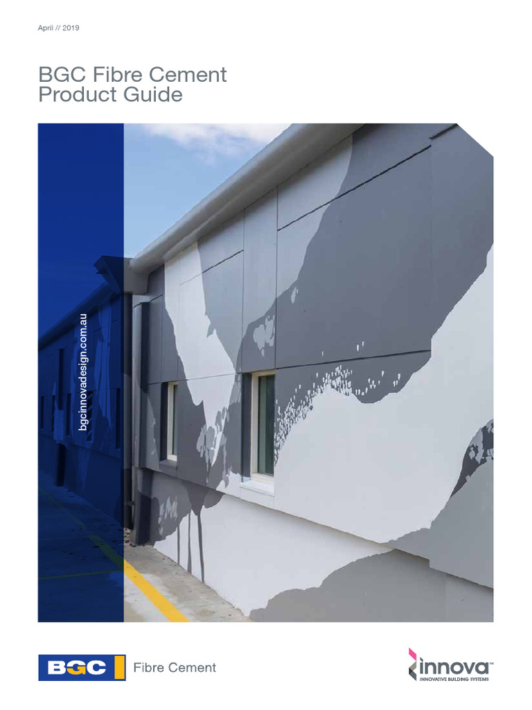 BGC Fibre Cement Product Range Guide April 2019 | PDF | Wall | Tile