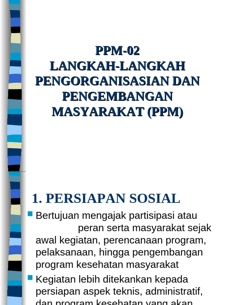 PPM 02 Langkah Langkah PPM | PDF