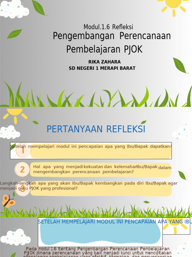 Modul-1-6-Refleksi-Rika Zahara | PDF