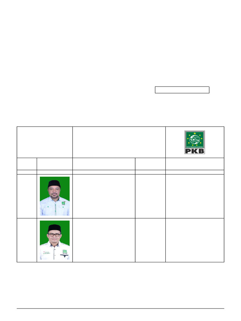 1692428967SALINAN - 25 - SK PENETAPAN DCS - Parpol 01 | PDF