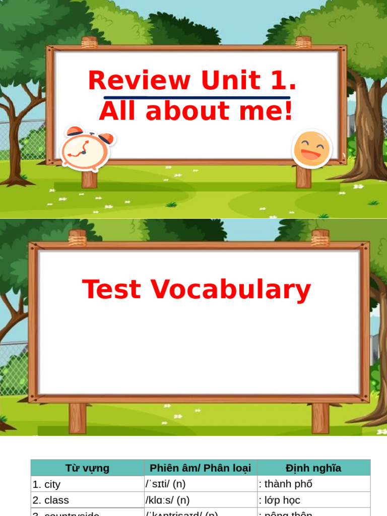Grade 5 - Review unit1 | PDF