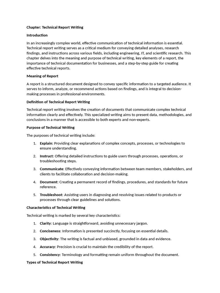 Report Writing | PDF