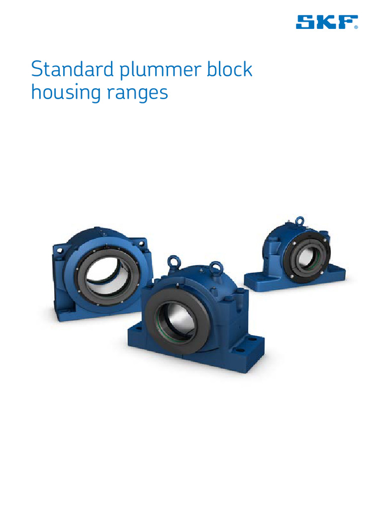 Standard Plummer Block Housing Ranges - BU - P2 - 19333 EN - AU Final | PDF