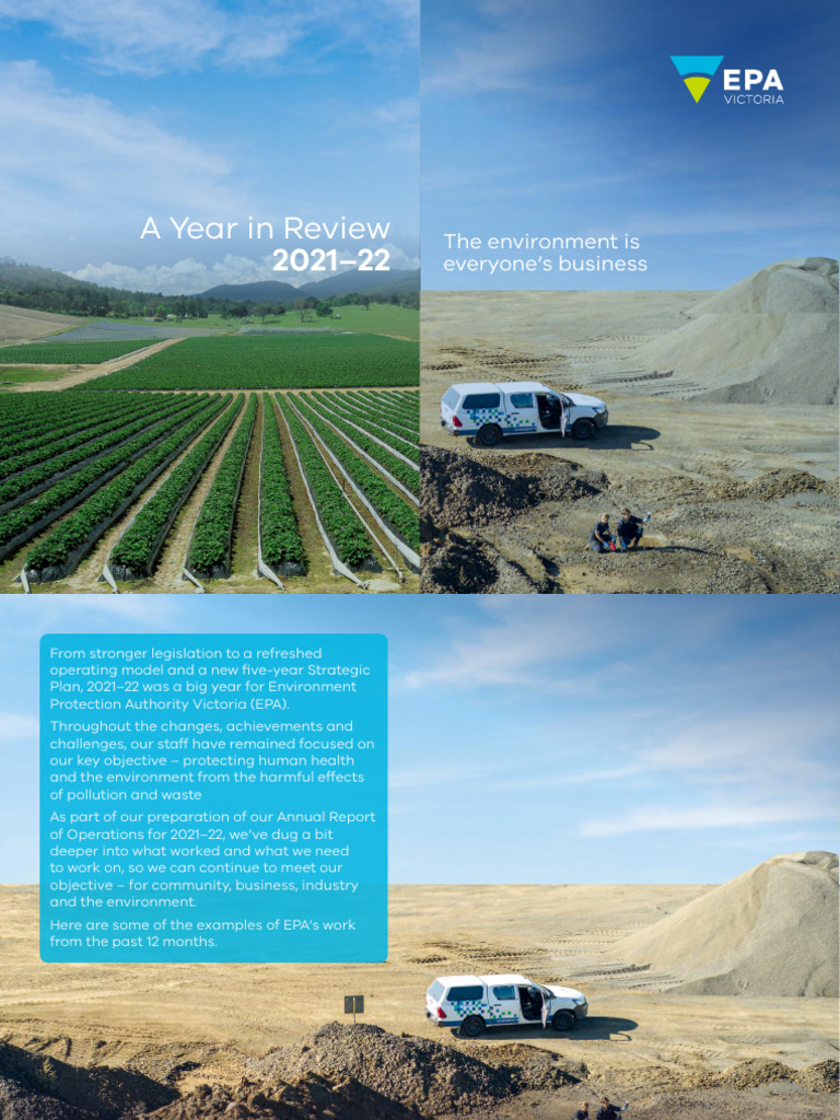 Epa Annual Report | PDF