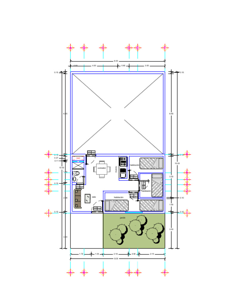 PLANO UBICACION DE UNIFAMILIAR-Modelo | PDF