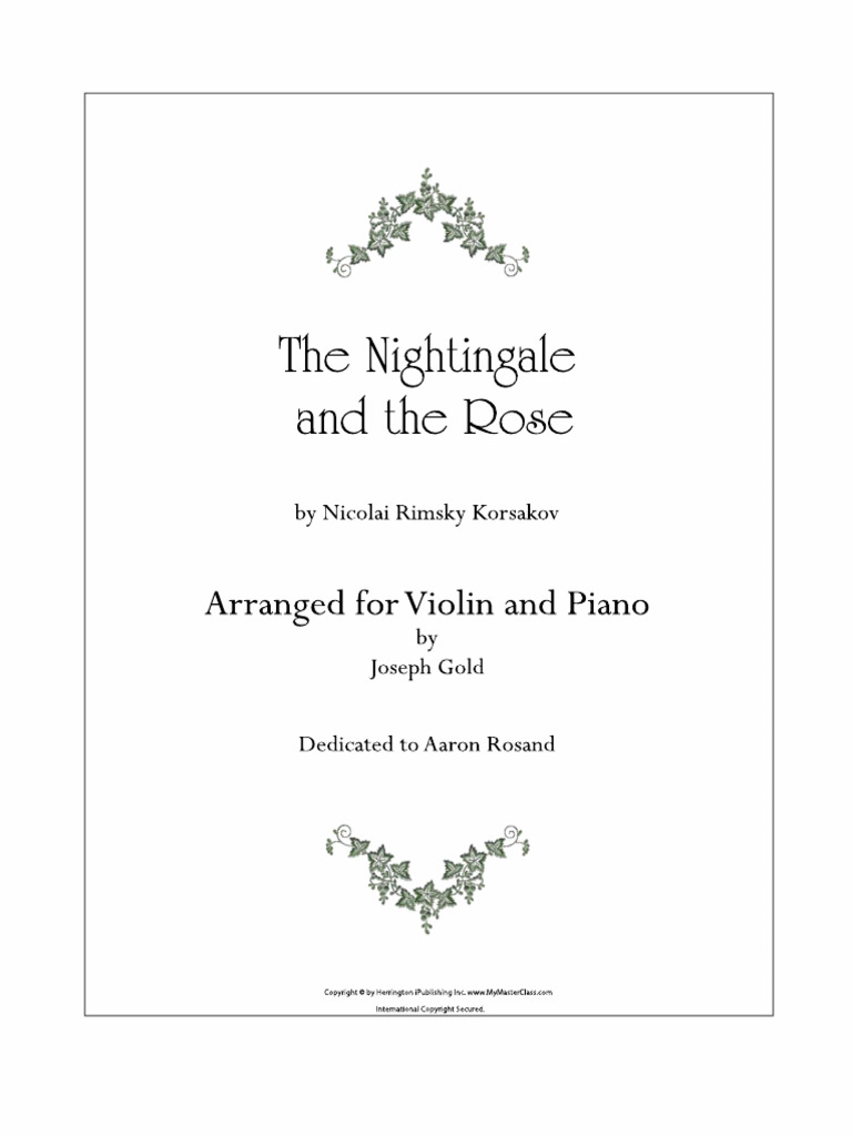 The_Nightingale_and_the_Rose | PDF