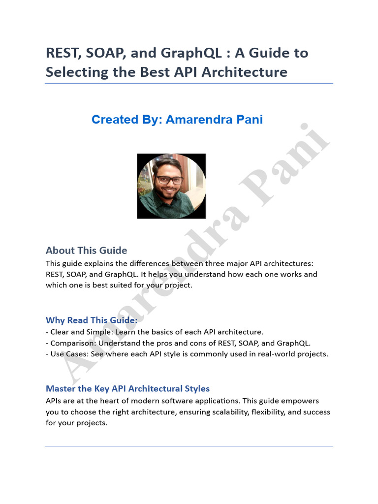 Rest Soap and GraphQL | PDF
