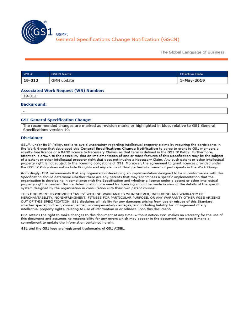 gs1 Basic Udi-Di en | PDF