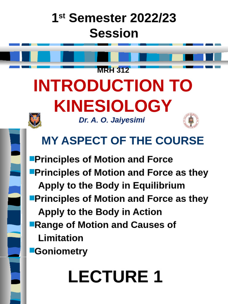 MRH 312 Lecture 1 | PDF