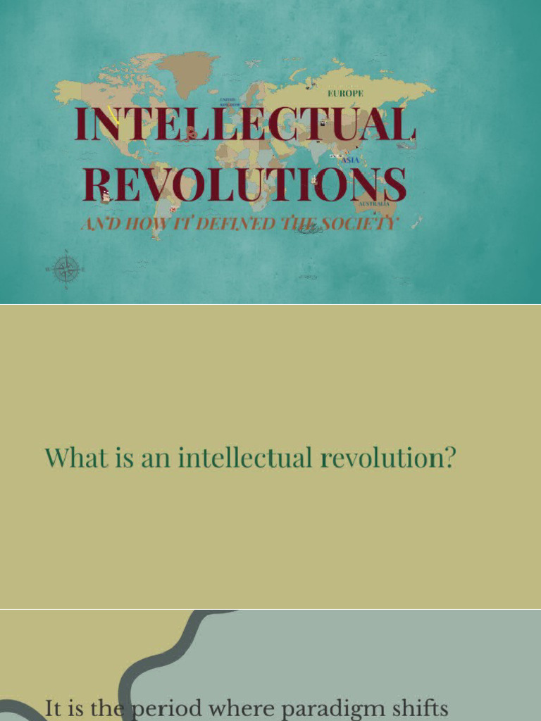 Intellectual Revolution | PDF
