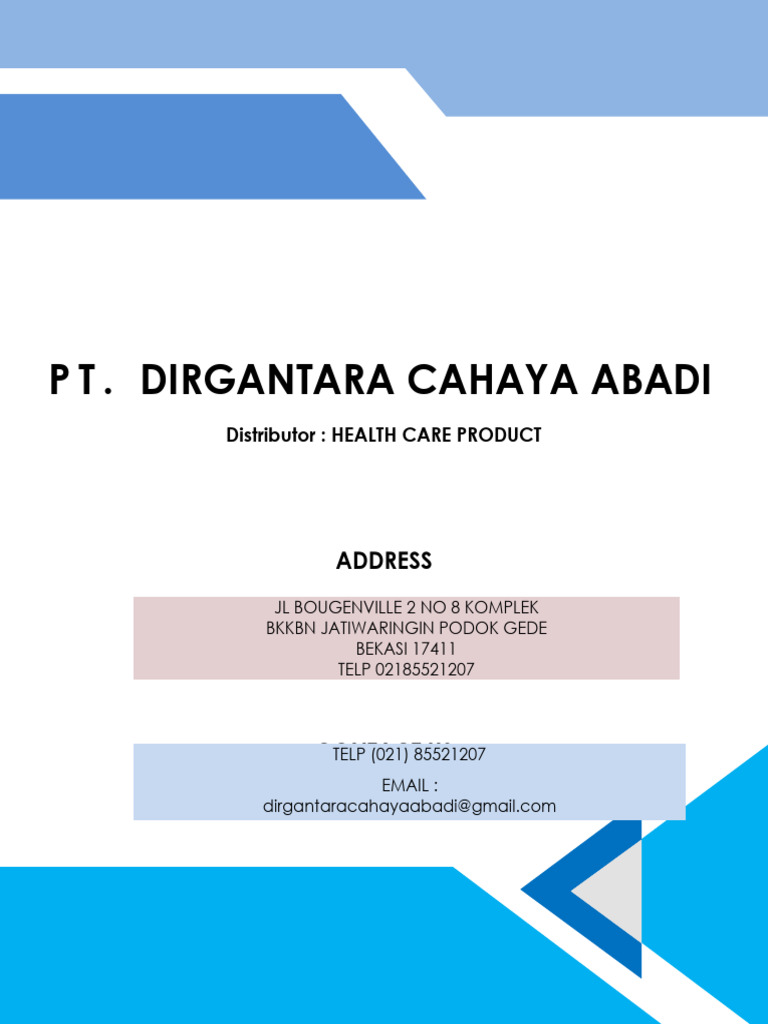 Company Profile PT. DIRCA | PDF