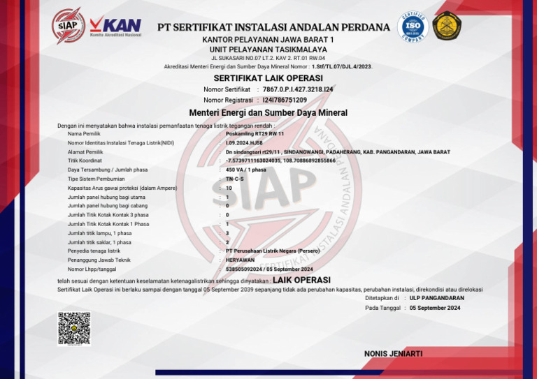 Poskamling RT29 RW 11 | PDF