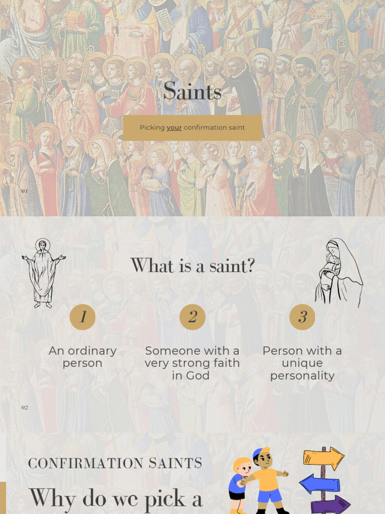 Picking A Confirmation Saint | PDF | Saint | Confirmation
