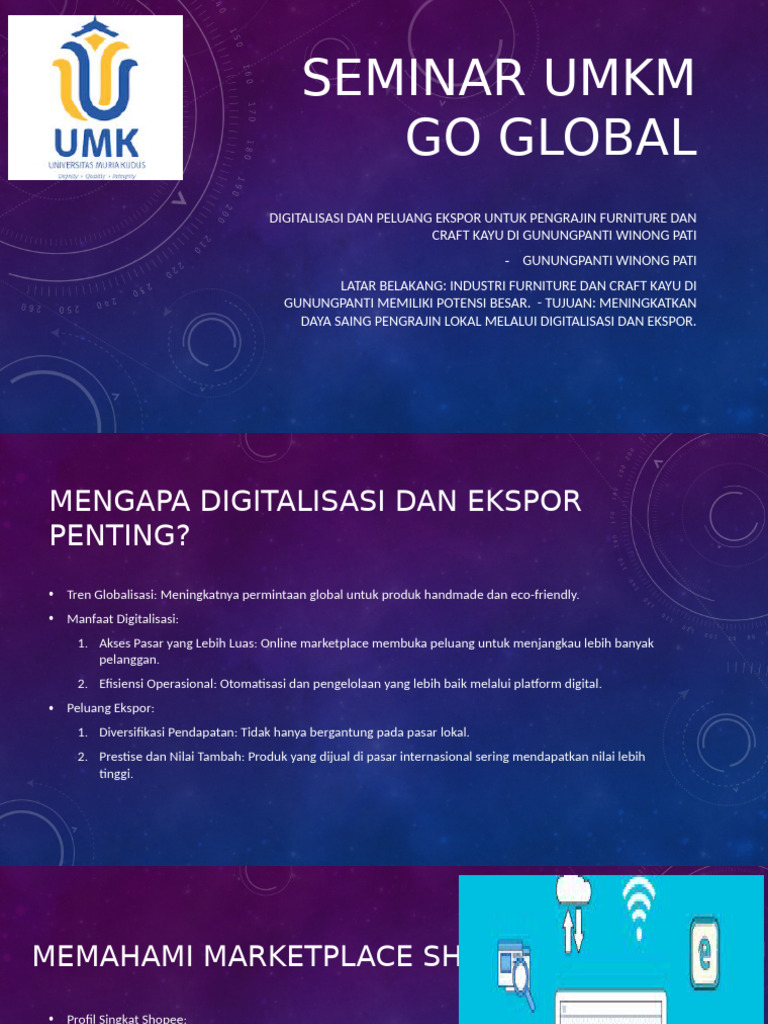 Seminar UMKM Go Global | PDF