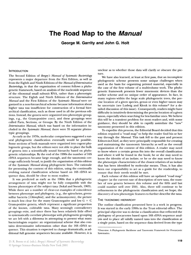 The Road Map To The Manual | PDF