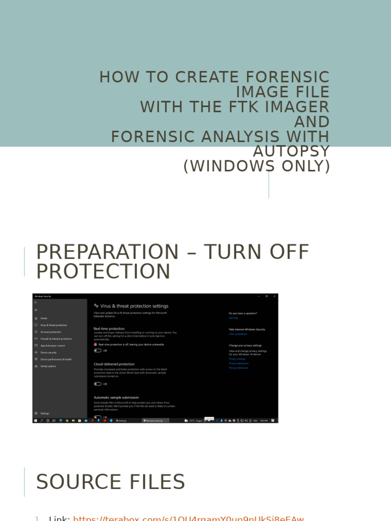FTK and Autopsy | PDF | Computer File | File Format