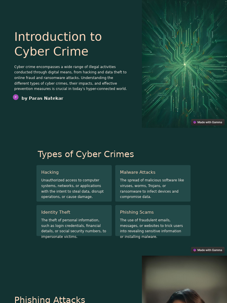 Introduction To Cyber Crime | PDF