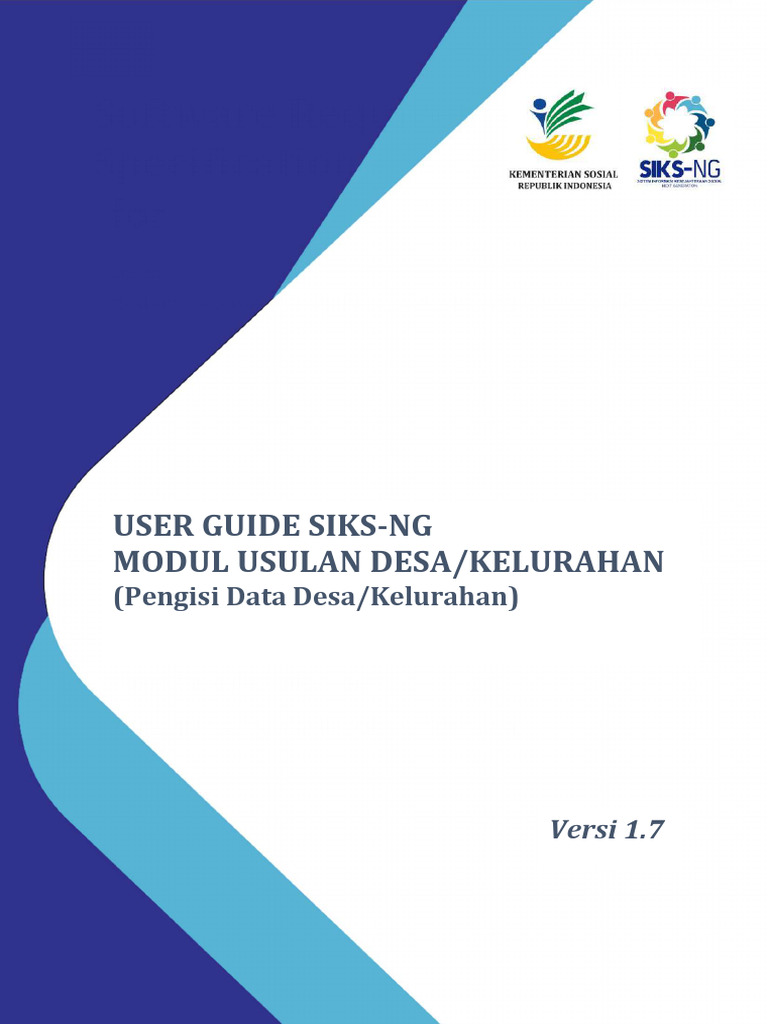 User Guide for SIKS-NG Module | PDF | Indonesia | Computers