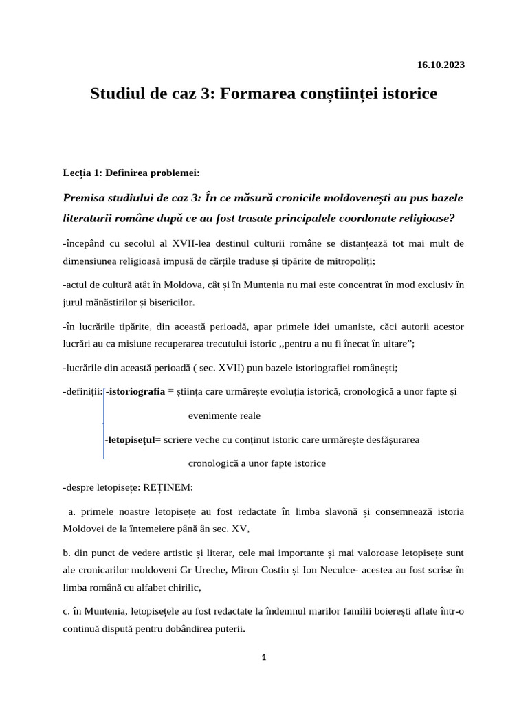 Studiu de Caz 3 | PDF