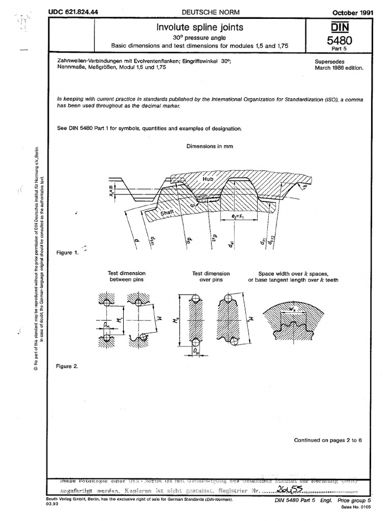 Din 5480 5+1991 | PDF