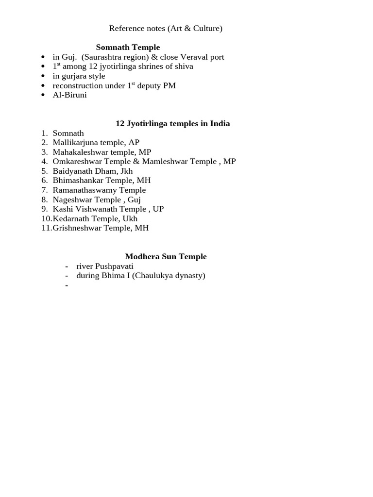 Reference Notes | PDF