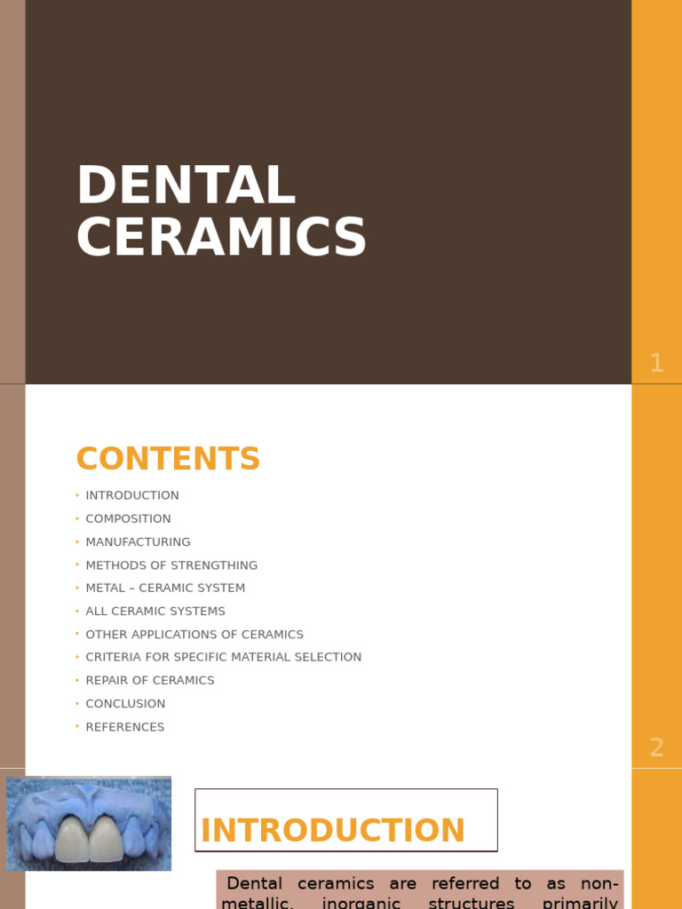 Dental Ceramics | PDF