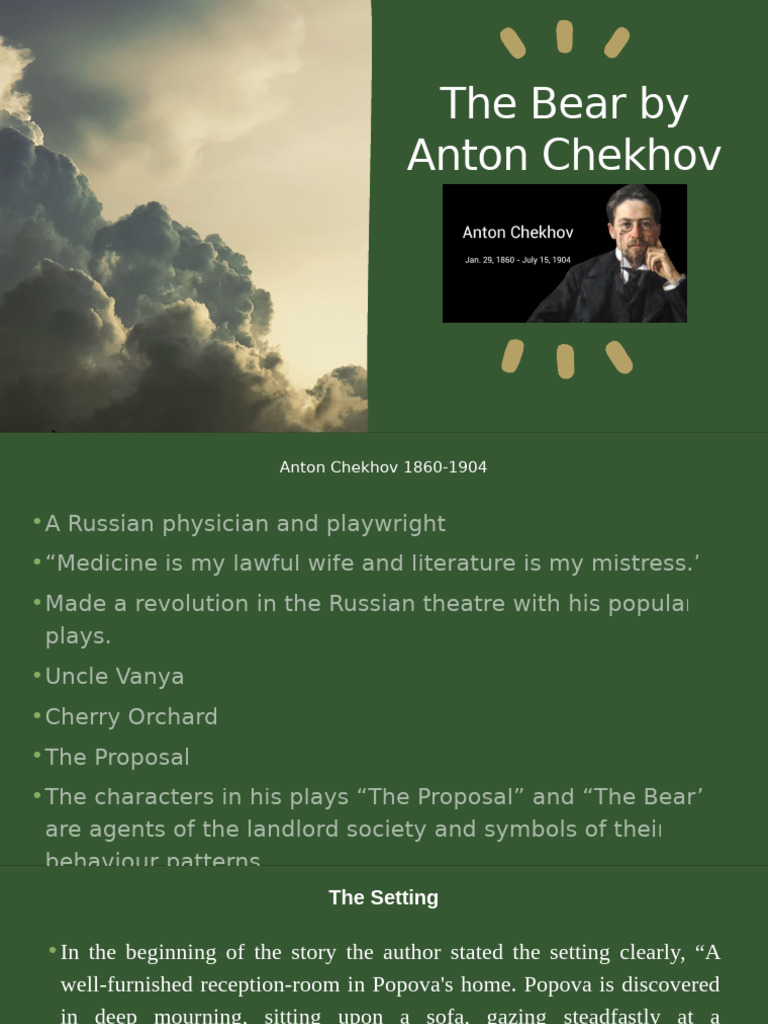 The Bear by Anton Chekhov | PDF