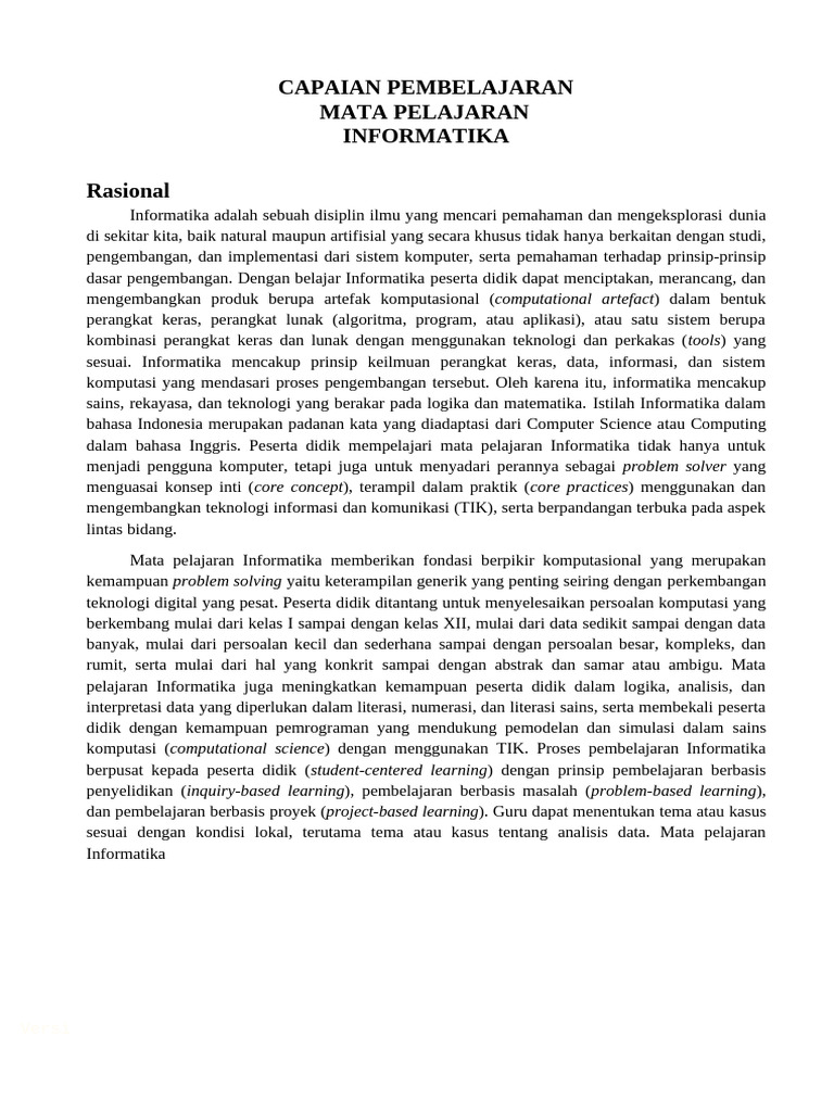 CP Informatika | PDF