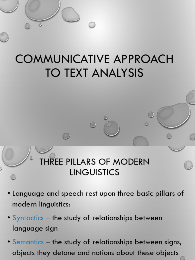 Lecture 2. Pragmatics | PDF
