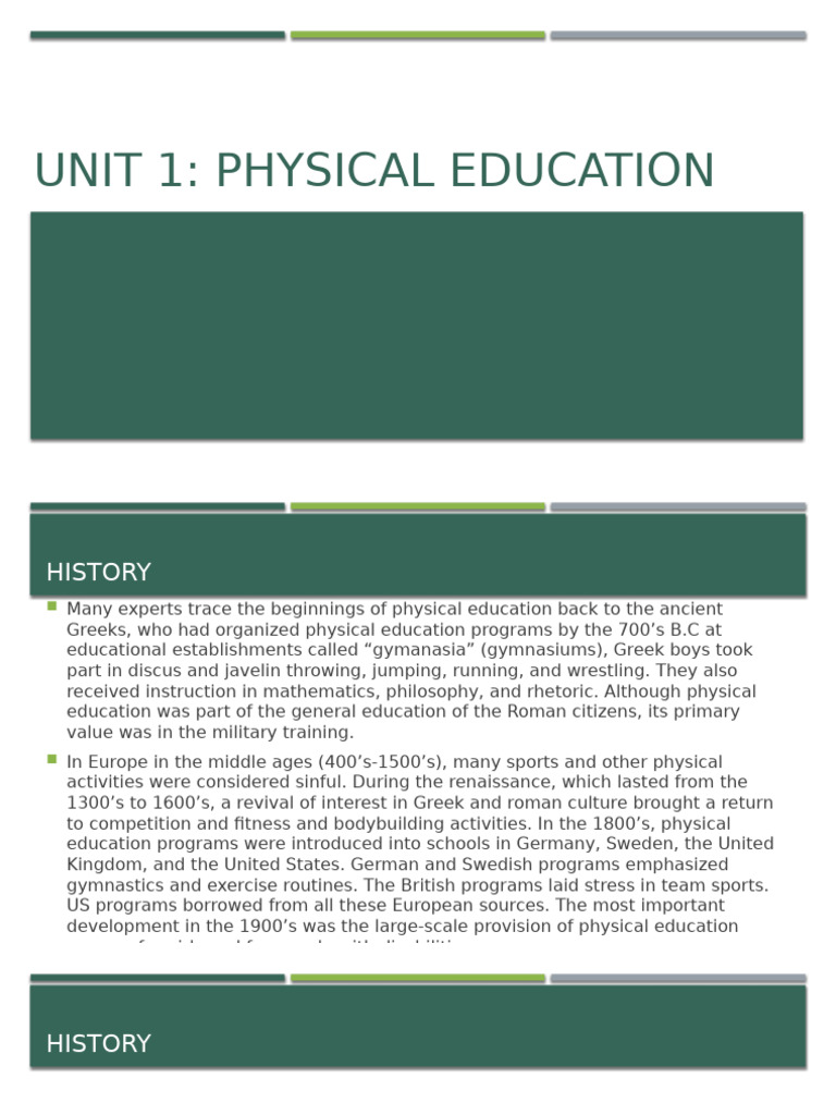 Physical Education | PDF