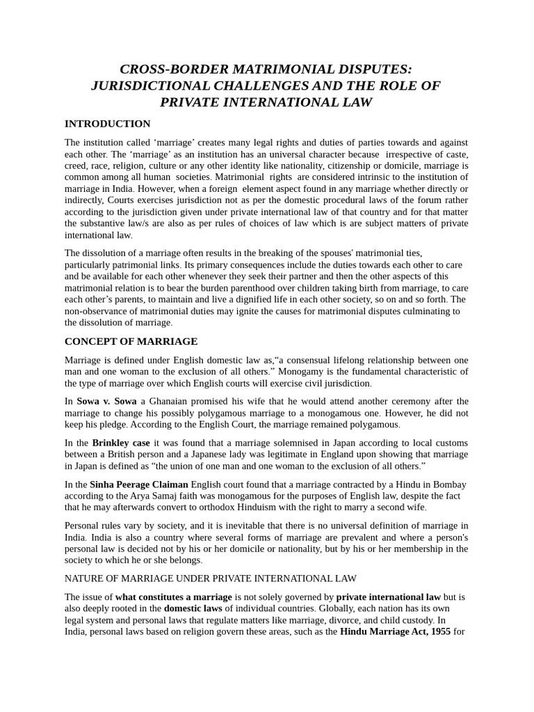 Pil Summary of Research Paper | PDF | Divorce | Politics